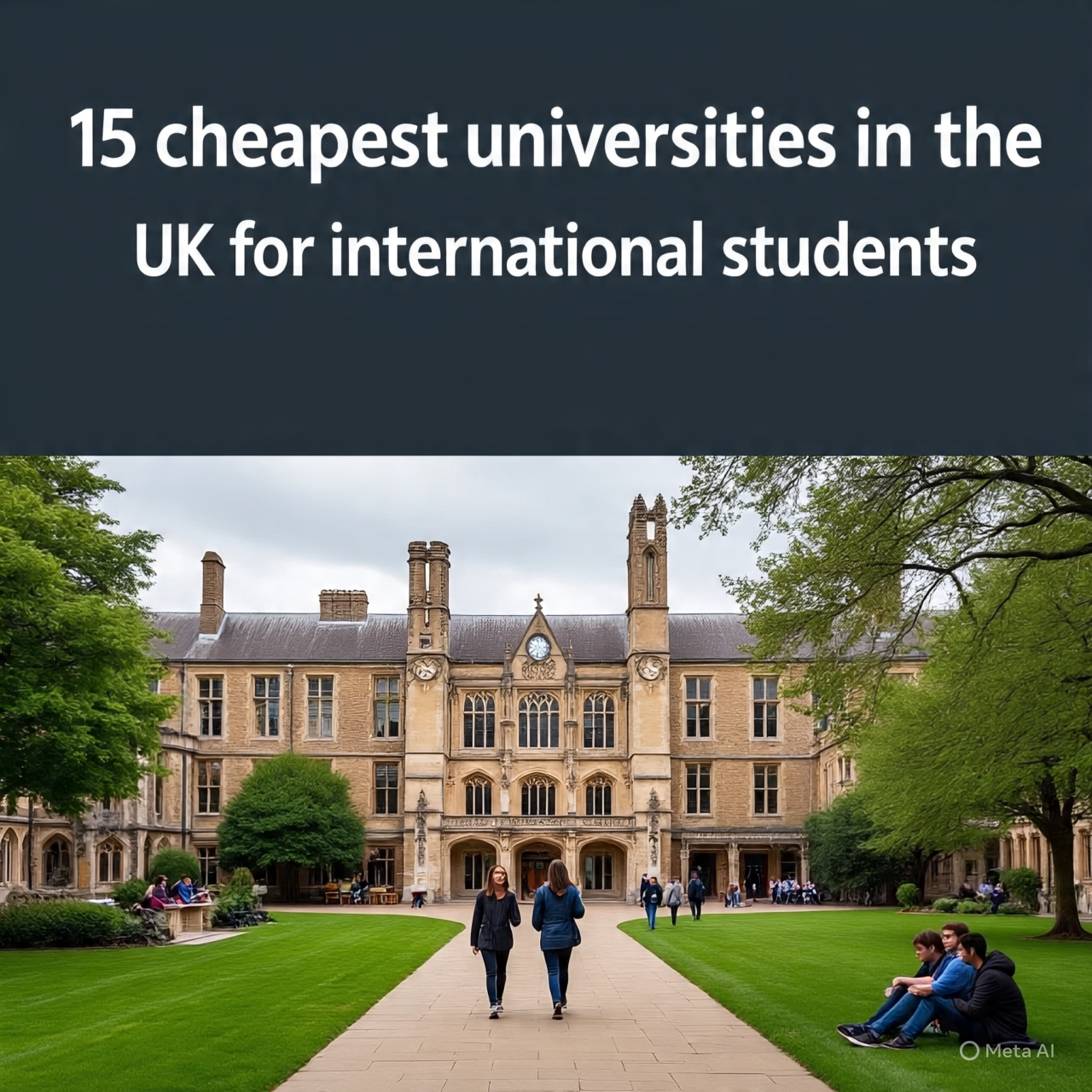 15 Cheapest Universities in The UK for International Students